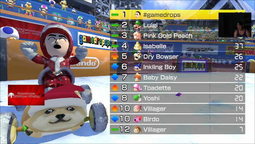 Custom Xmas Santa Doge Kart MK8D mod Mod for Mario Kart 8 Deluxe | MK8D ...