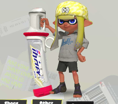 Red Mint Decavitator Mod for Splatoon 3 | Splatoon 3 Mods