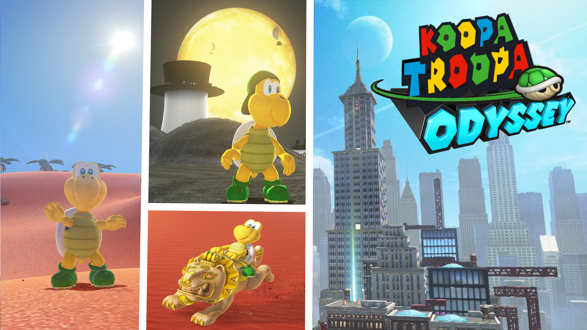 koopa Troopa Odyssey Mod for Super Mario Odyssey | SMO Mods
