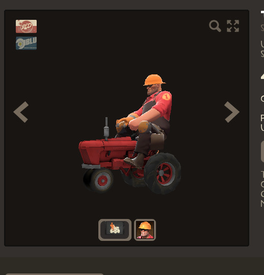 Engi's stolen tractor Mod for Team Fortress 2 | TF2 Mods