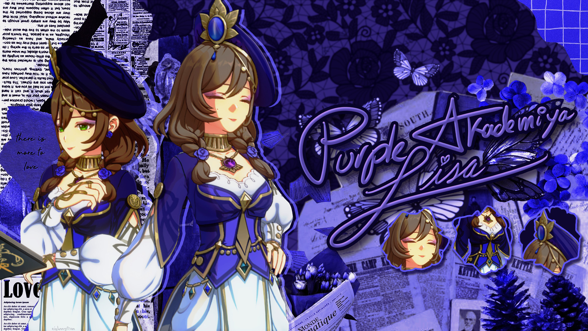 purple akademiya lisa Mod for Genshin Impact | GI Mods