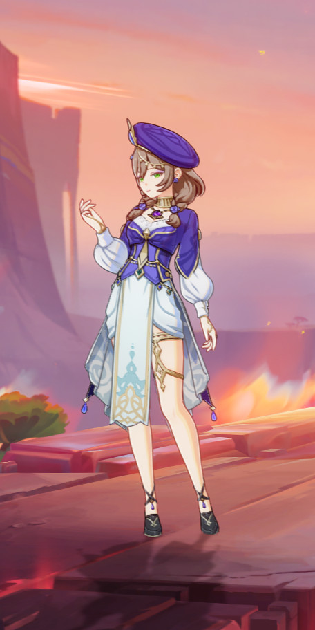 purple akademiya lisa Mod for Genshin Impact | GI Mods