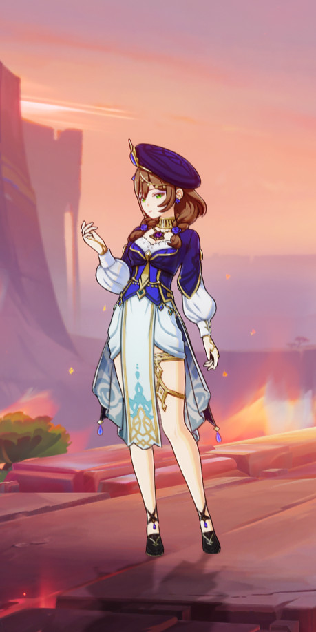 purple akademiya lisa Mod for Genshin Impact | GI Mods