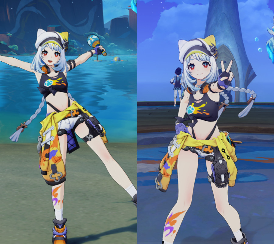 Mualani Bansy Costume Mod Mod for Genshin Impact | GI Mods