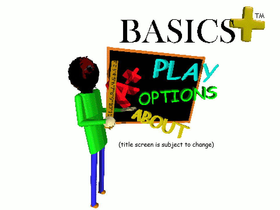 BASICS (Texture pack) Mod for Baldi's Basics | Baldi Mods