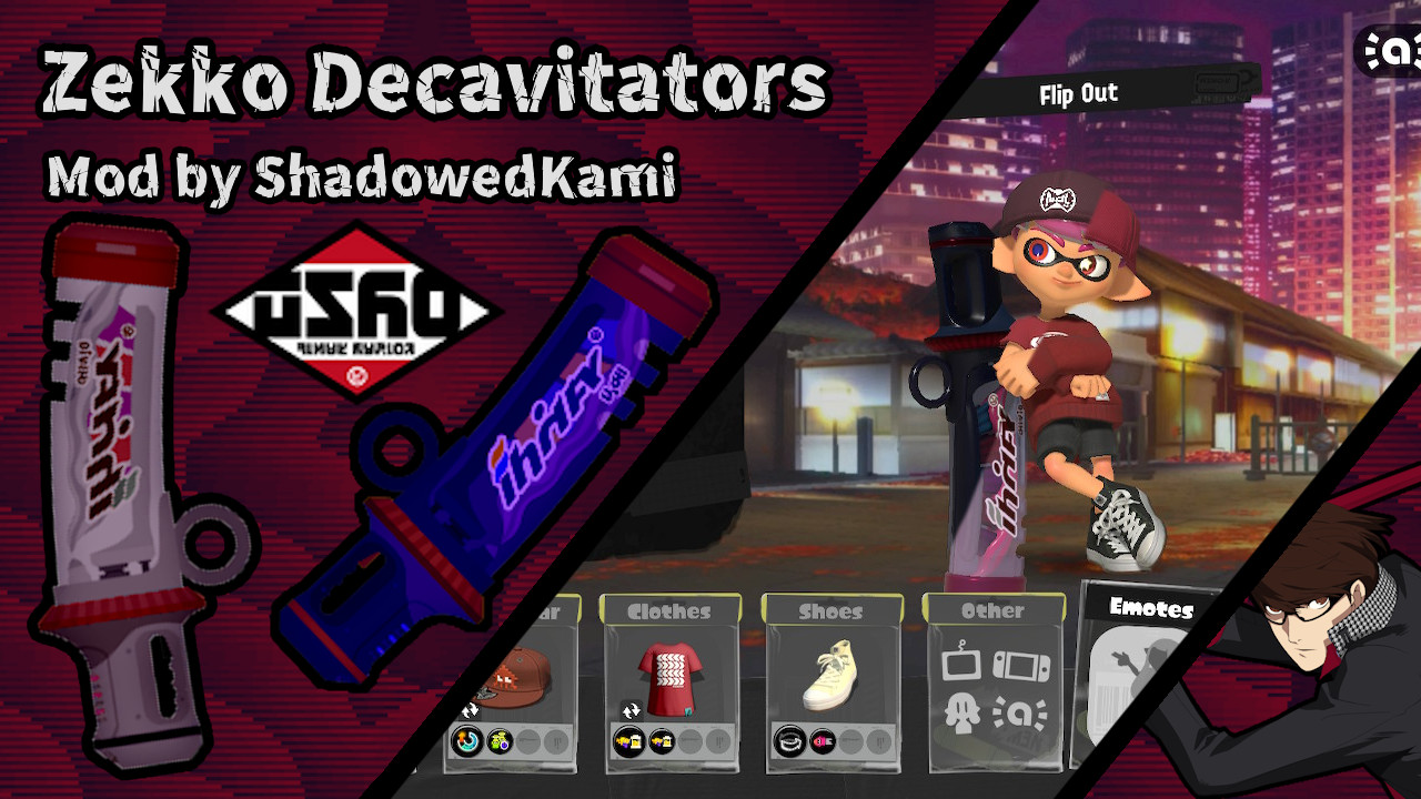 Zekko Decavitators Mod for Splatoon 3 | Splatoon 3 Mods