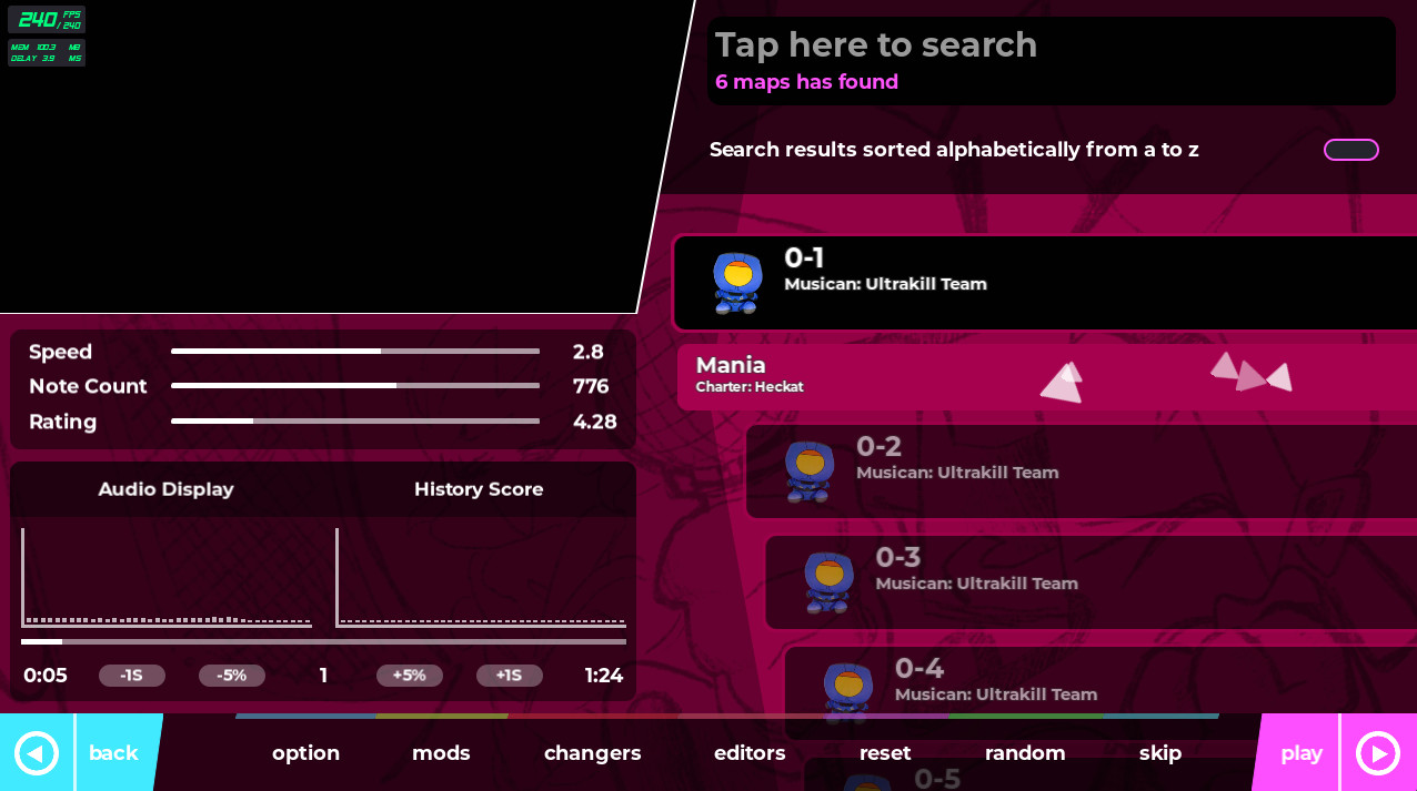 FNF Ultrakill Mania charts Mod for Friday Night Funkin' | FNF Mods