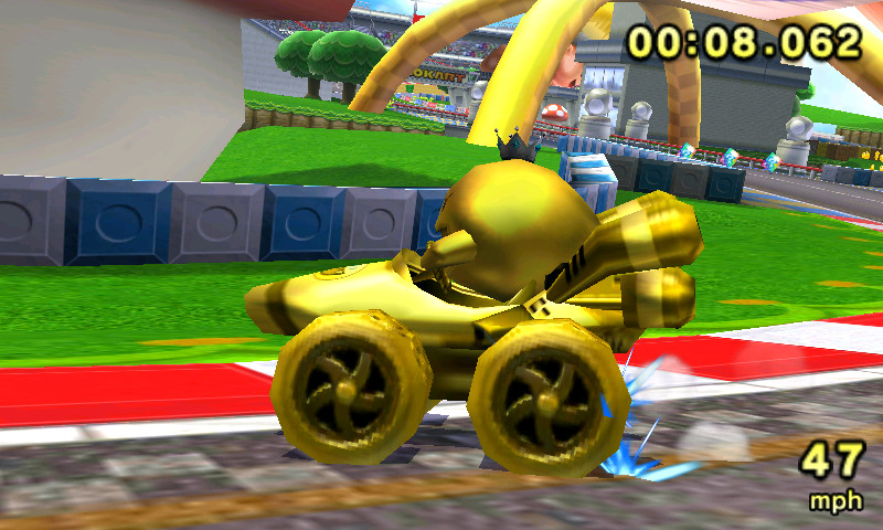 King Boo (Gold) Mod for Mario Kart 7 | MK7 Mods