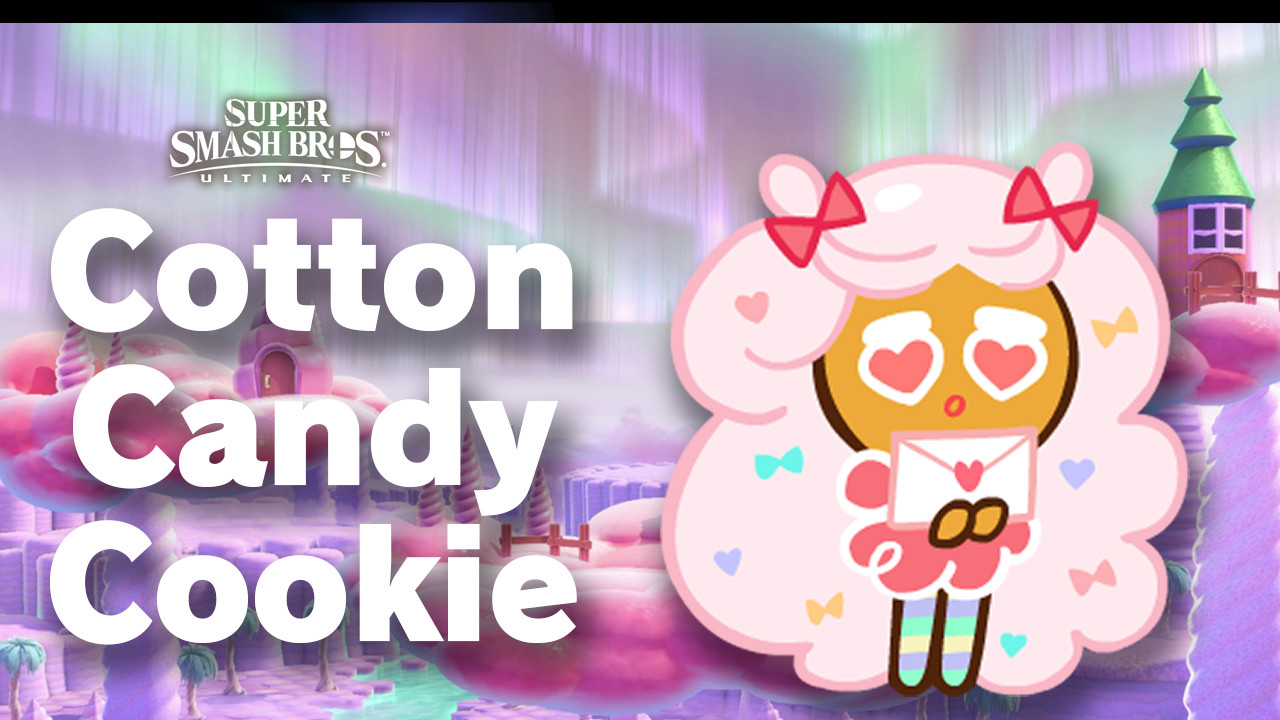 Cookie Run | Cotton Candy Cookie over Isabelle! Mod for Super Smash ...