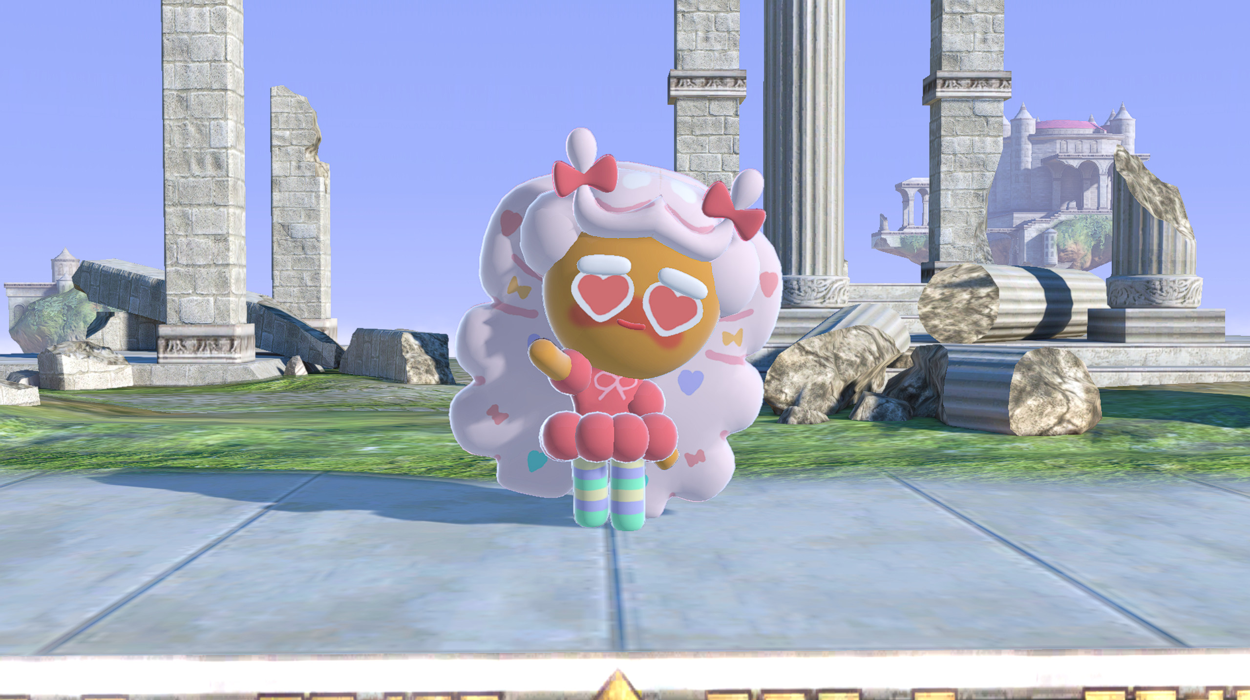 Cookie Run | Cotton Candy Cookie over Isabelle! Mod for Super Smash ...