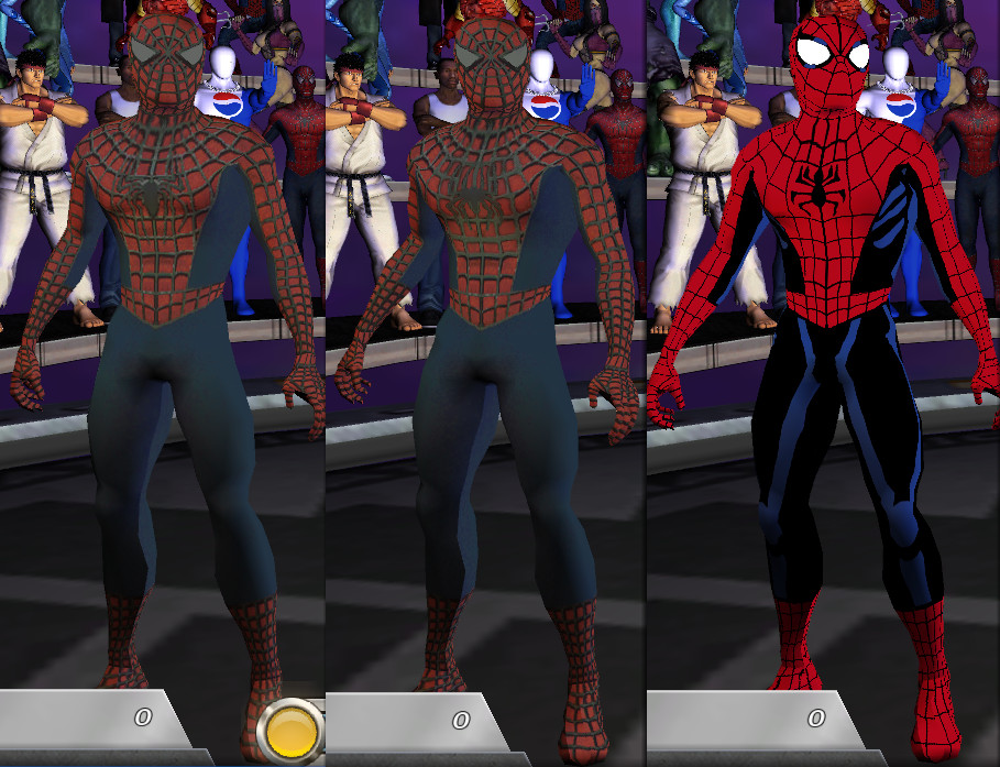Spider-Man 2 (Console) Skin Pack Mod for Marvel: Ultimate Alliance ...