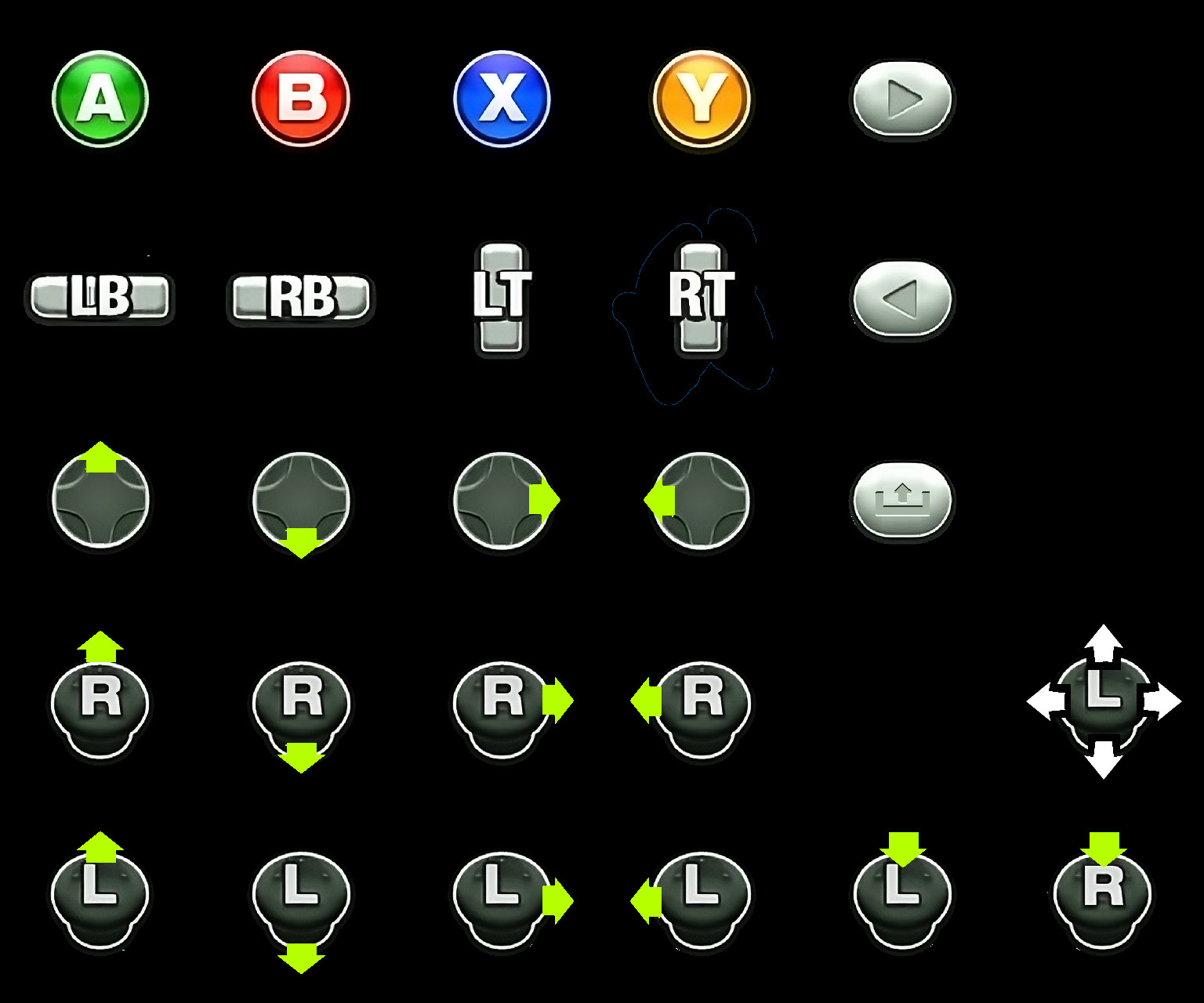 Sonic Generations XBOX 360 Old Buttons Mod for Shadow Generations | SXSGShadow Mods