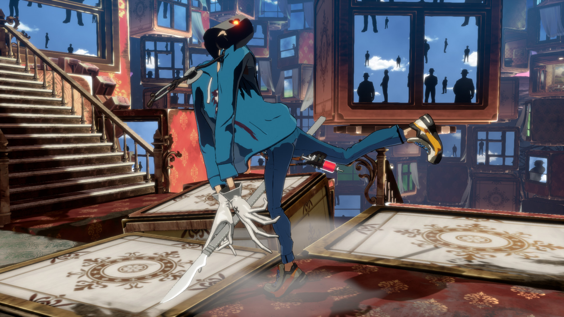 Faust Bucket Head Mod for GUILTY GEAR -STRIVE- | GGST Mods