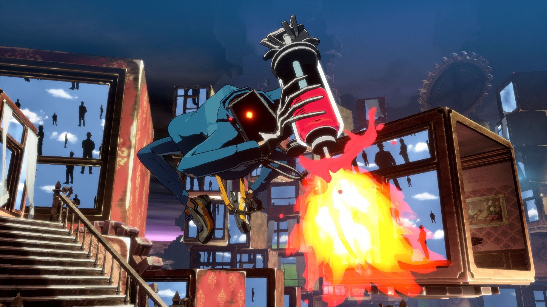 Faust Bucket Head Mod for GUILTY GEAR -STRIVE- | GGST Mods