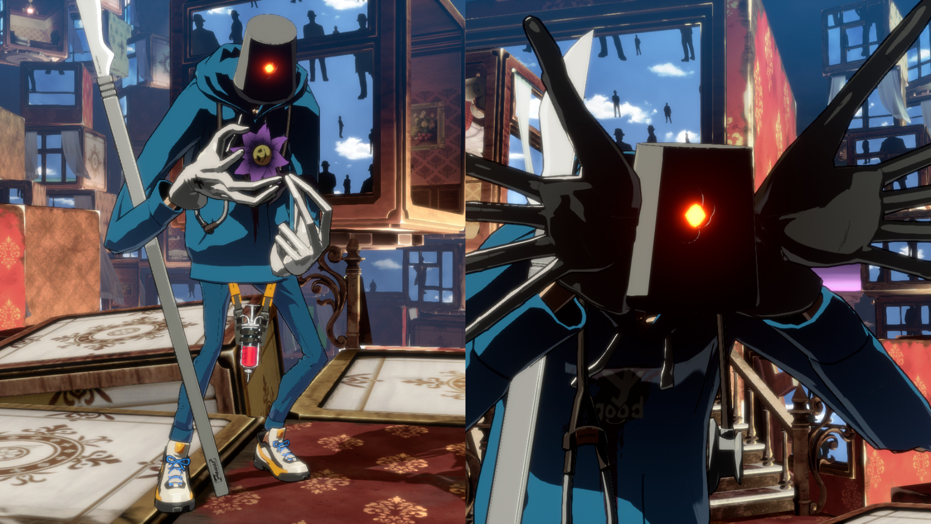 Faust Bucket Head Mod for GUILTY GEAR -STRIVE- | GGST Mods