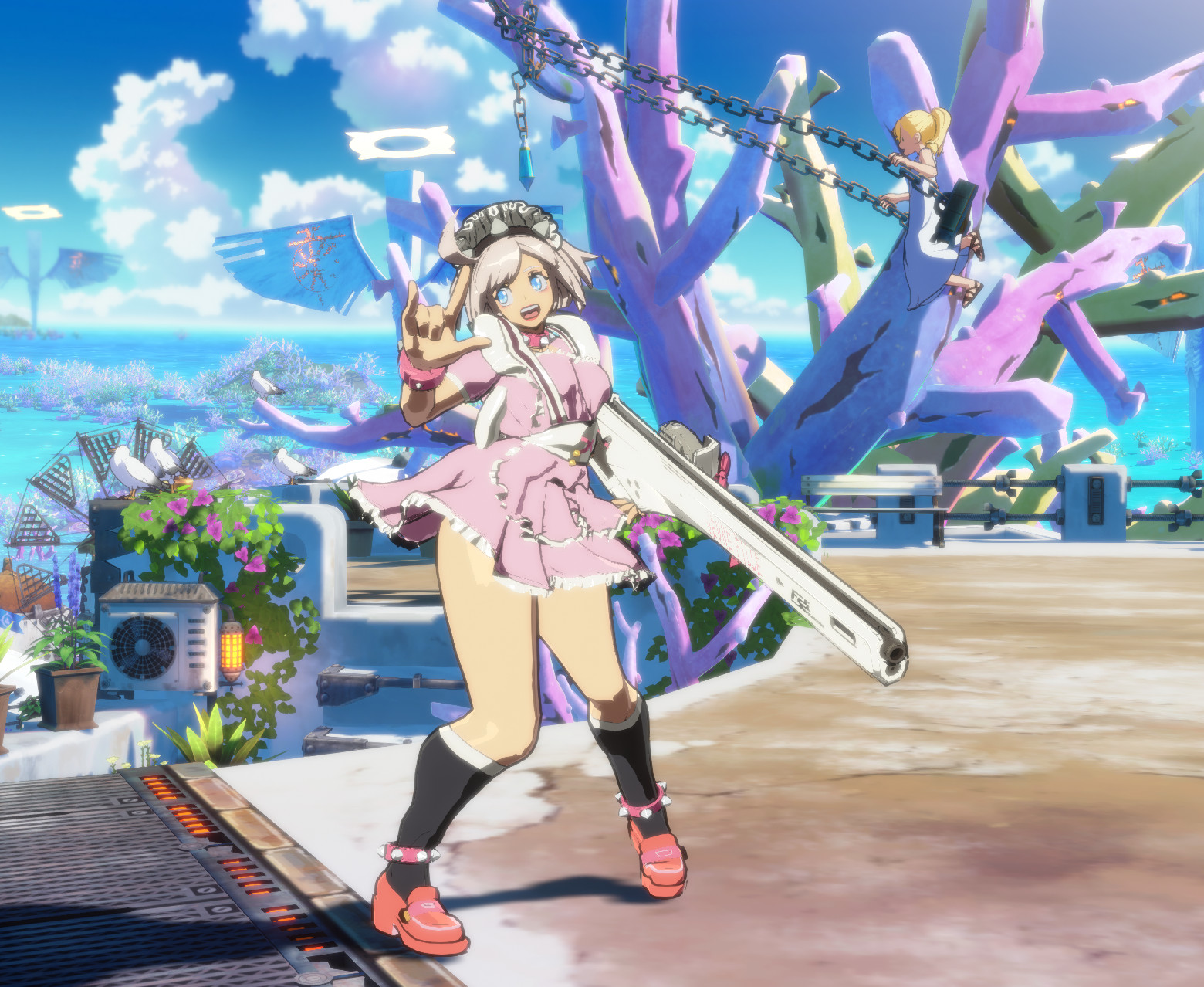 Elphelt Maid Outfit Mod for GUILTY GEAR -STRIVE- | GGST Mods