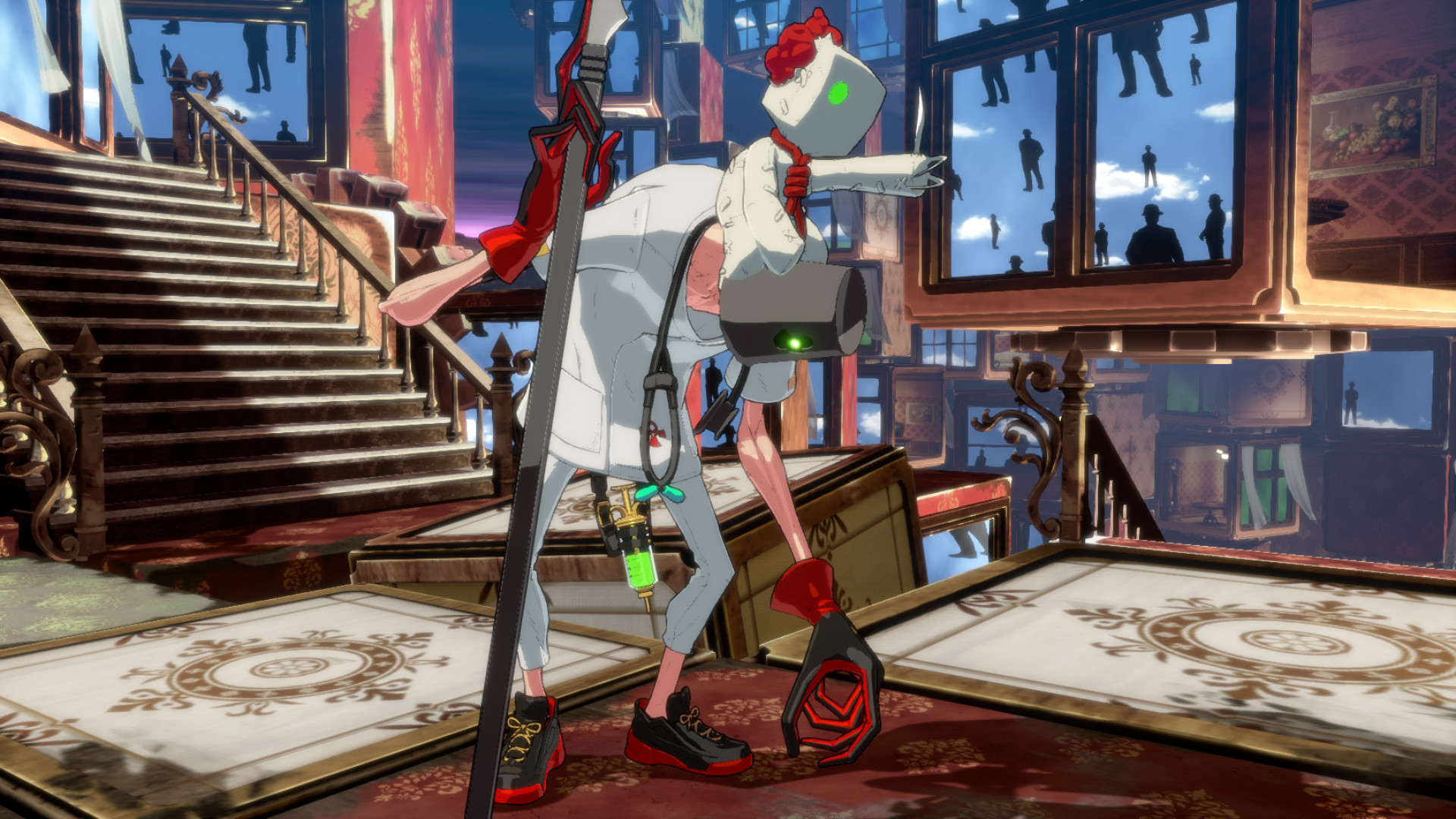 Faust Bucket Head Mod for GUILTY GEAR -STRIVE- | GGST Mods