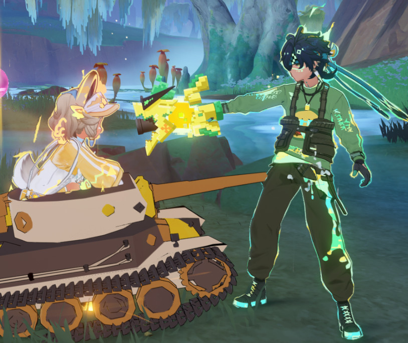 Tactical Streetwear Kinich Mod for Genshin Impact | GI Mods