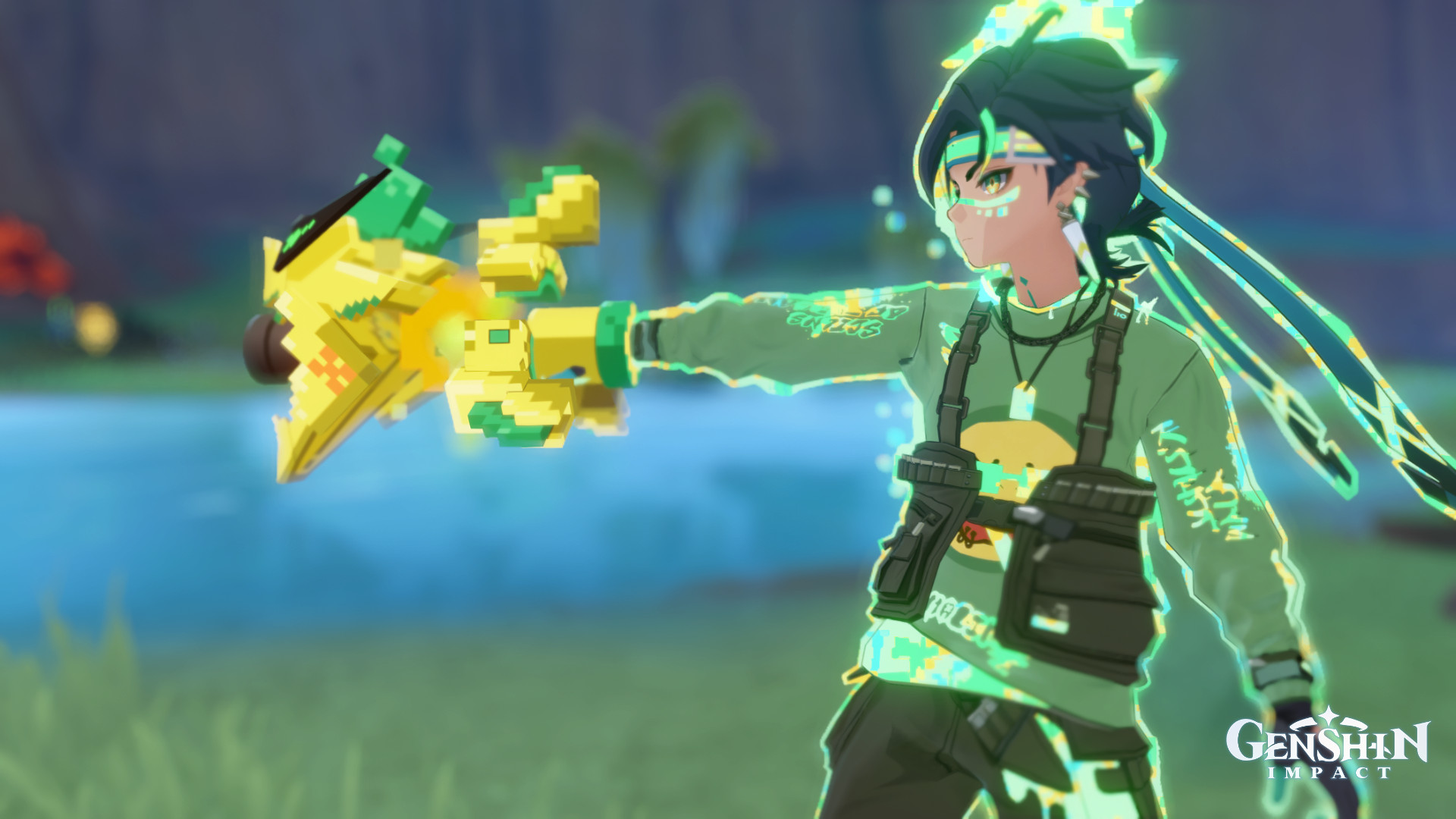 Tactical Streetwear Kinich Mod for Genshin Impact | GI Mods