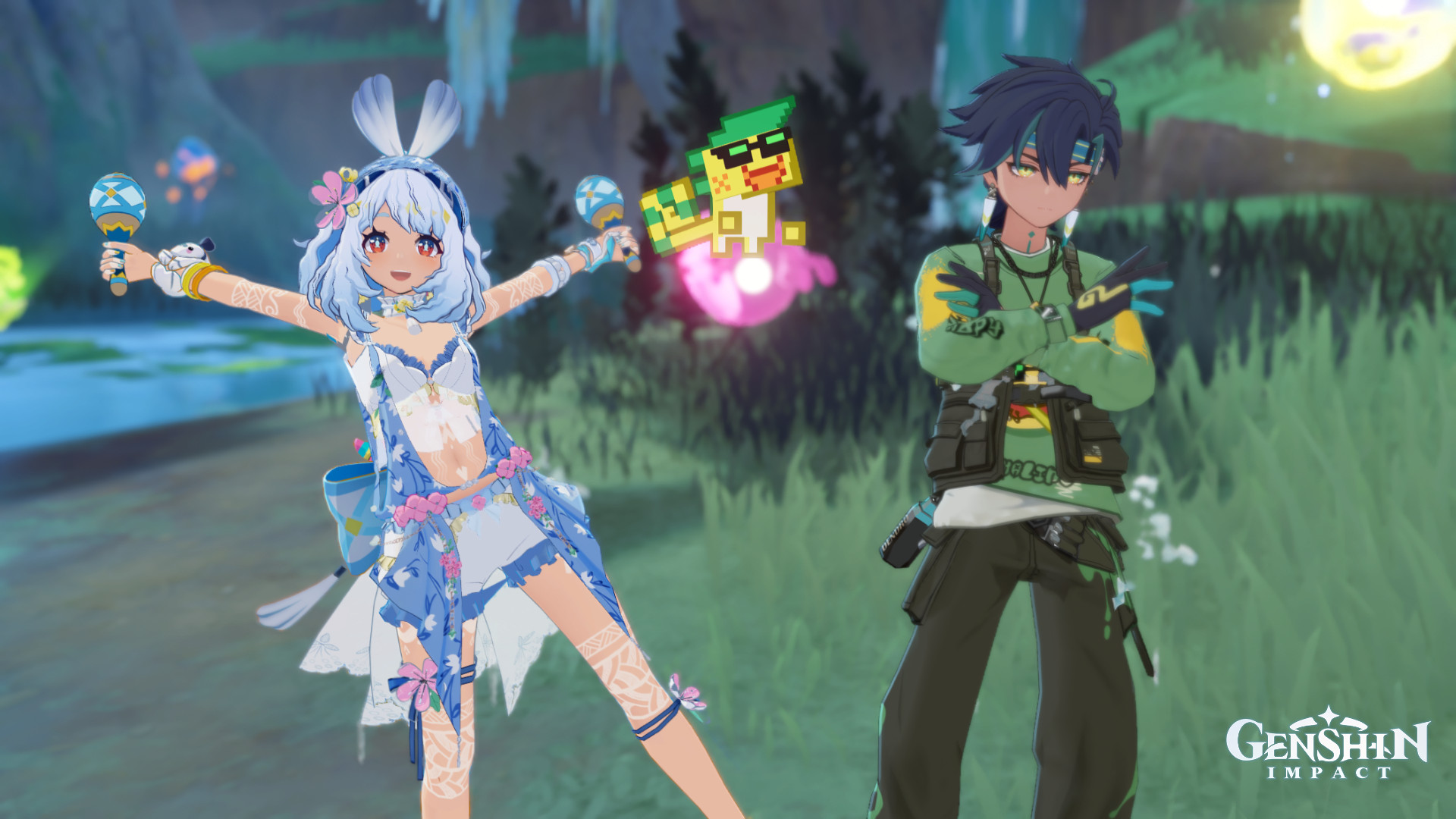 Tactical Streetwear Kinich Mod for Genshin Impact | GI Mods