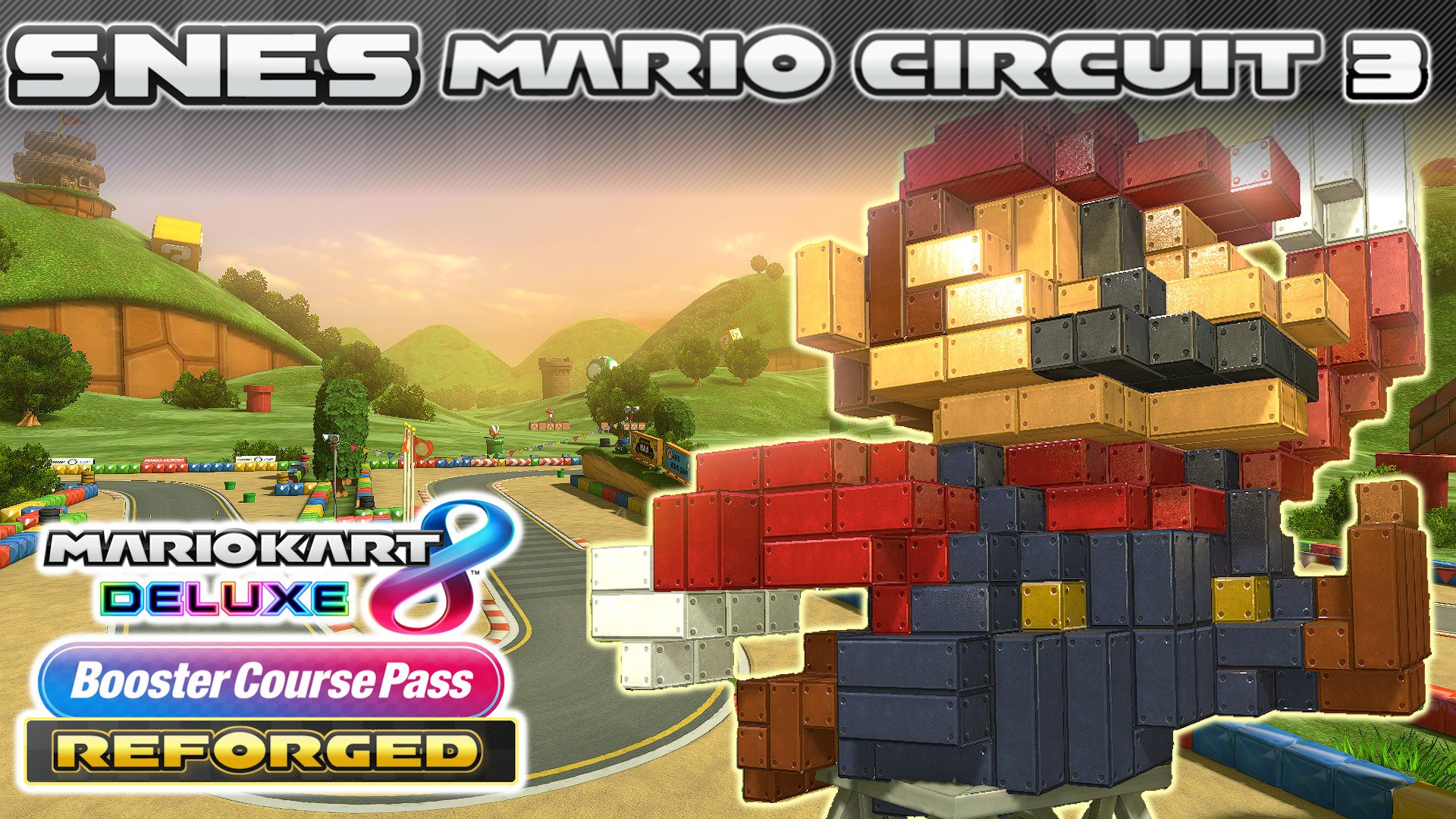 SNES Mario Circuit 3 - BCP Reforged Mod for Mario Kart 8 Deluxe | MK8D Mods