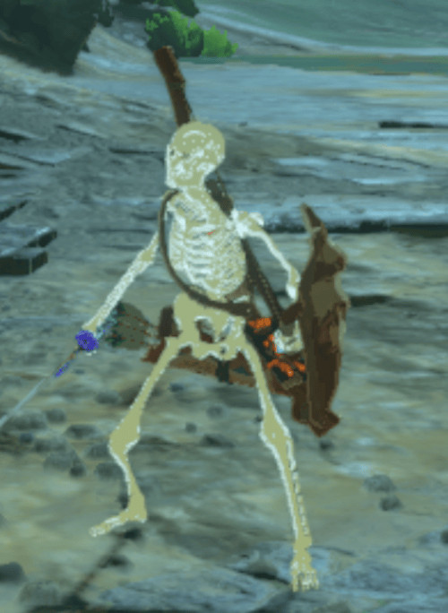 Skeleton Link Mod for The Legend of Zelda: Breath of the Wild (WiiU ...