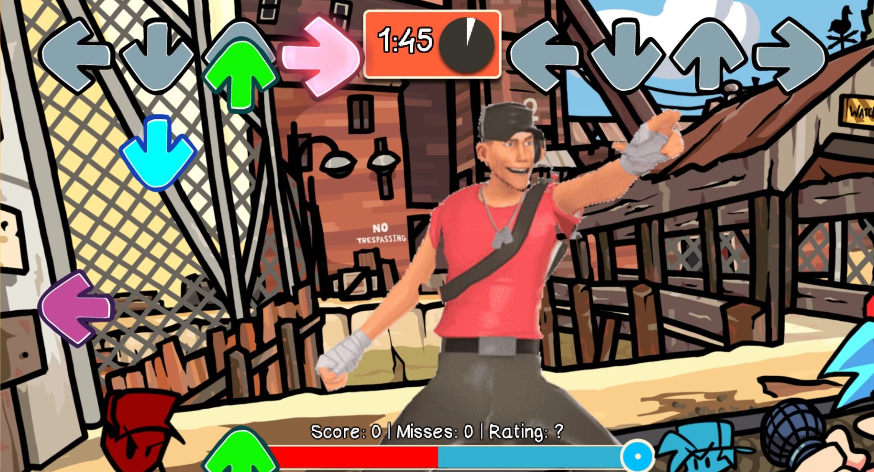 VS Badminton (TF2 Scout) - Definitive Edition Mod for Friday Night ...