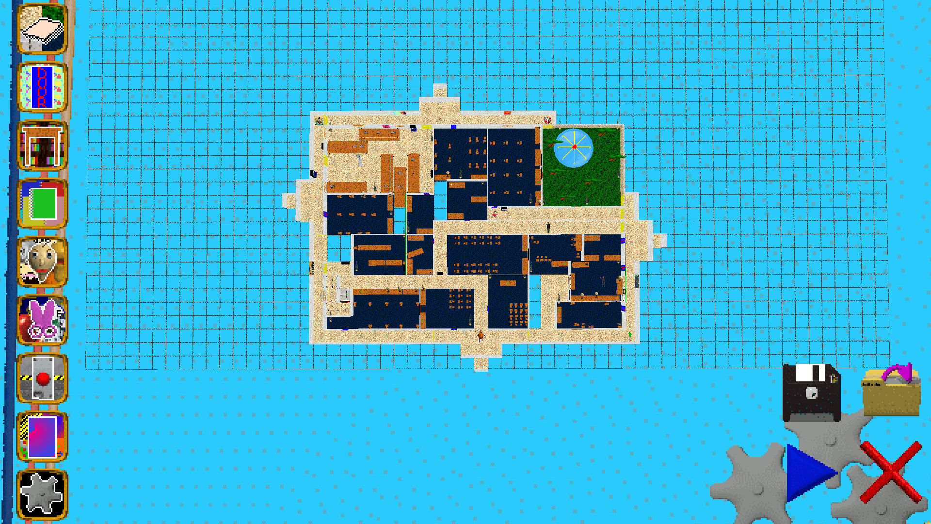 BBRMS The Crazy School Map Recreation (0.7.1) Mod for Baldi's Basics ...