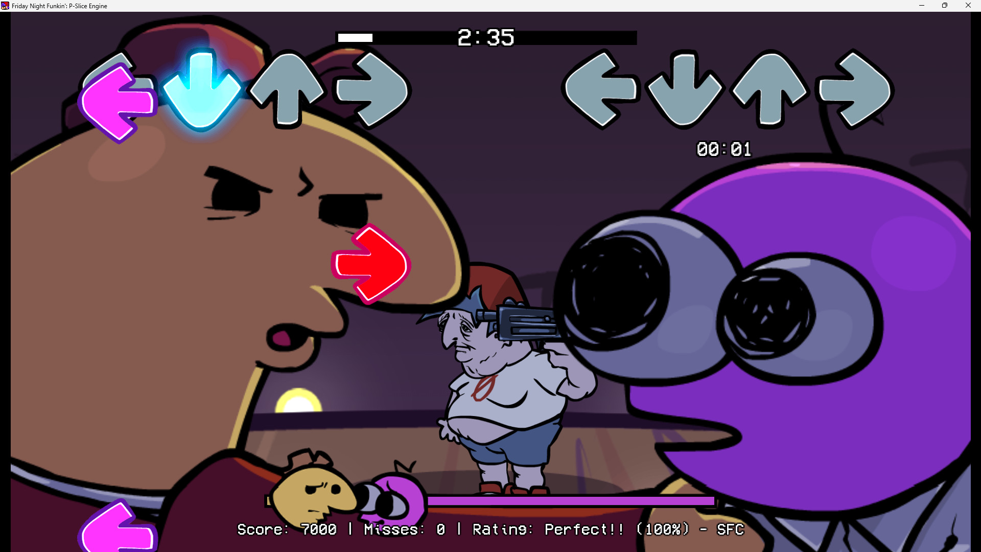 Close Chuckle Rechart Mod for Friday Night Funkin' | FNF Mods