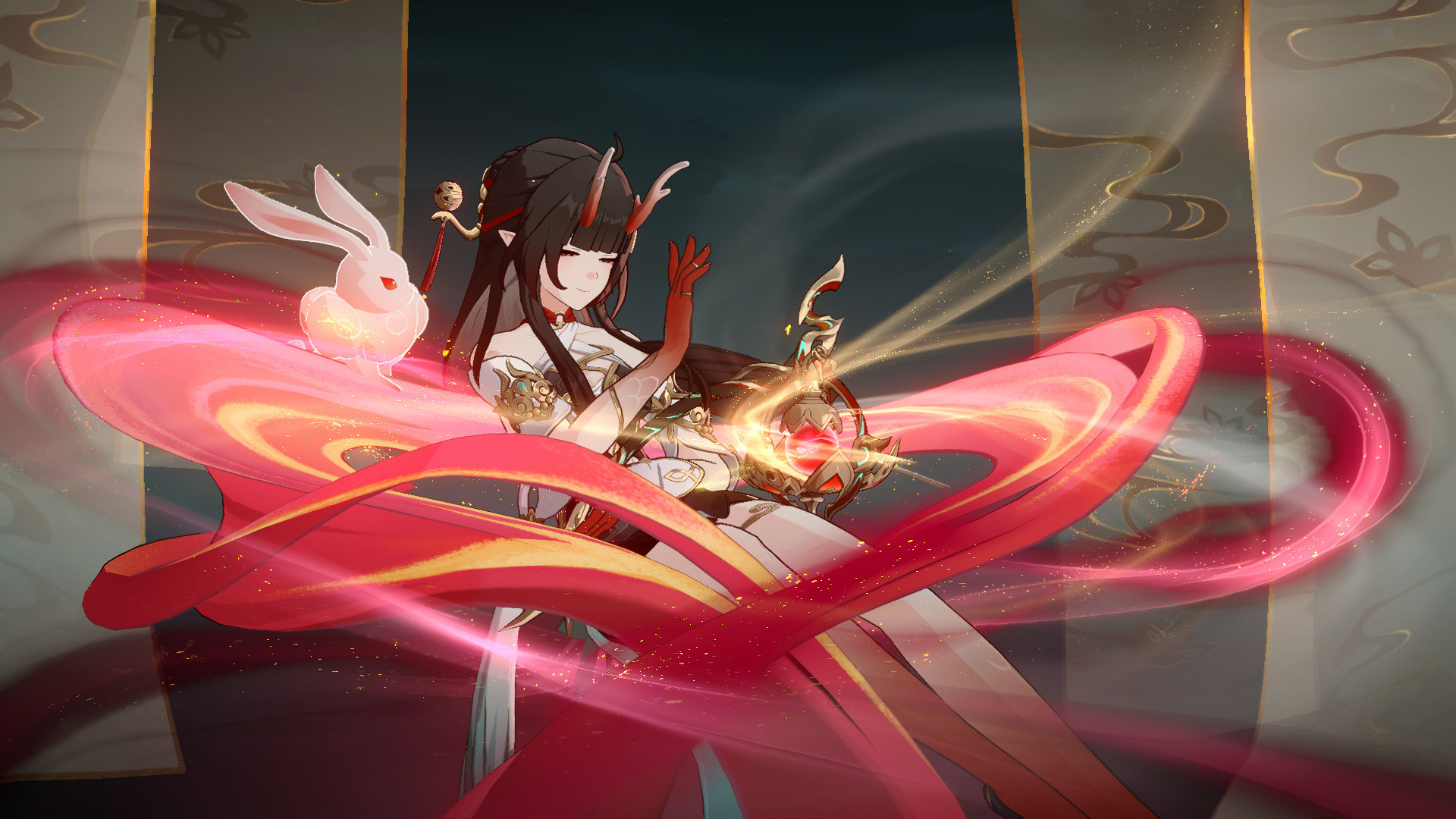 Vidyadhara horns for Lingsha Mod for Honkai Star Rail | HSR Mods