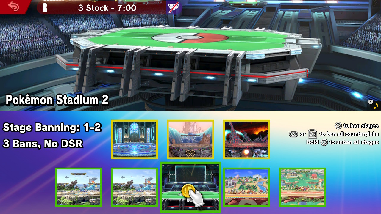Competitive SSS, Default BG with Stage Strikes Mod for Super Smash Bros. Ultimate | SSBU Mods
