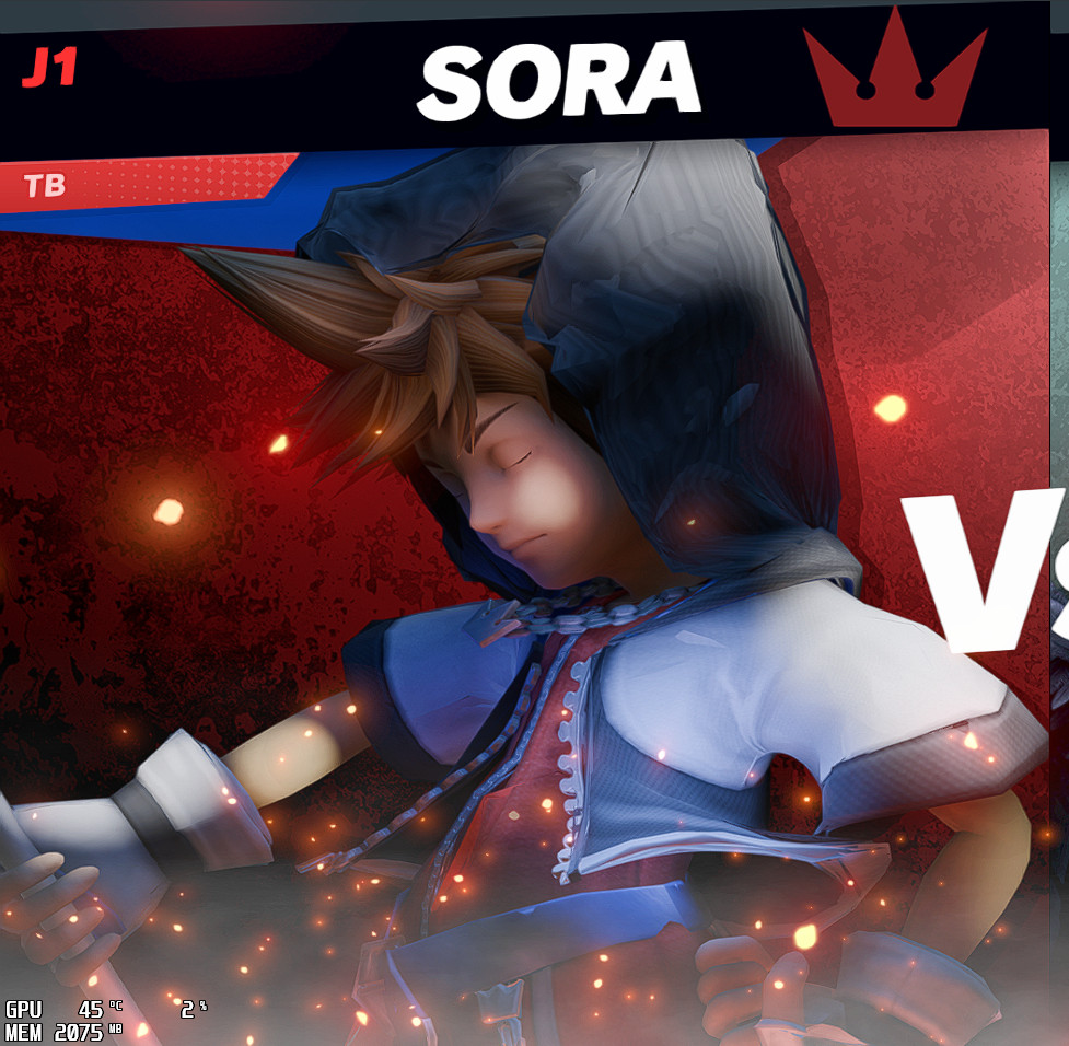 Hooded Sora Mod for Super Smash Bros. Ultimate | SSBU Mods