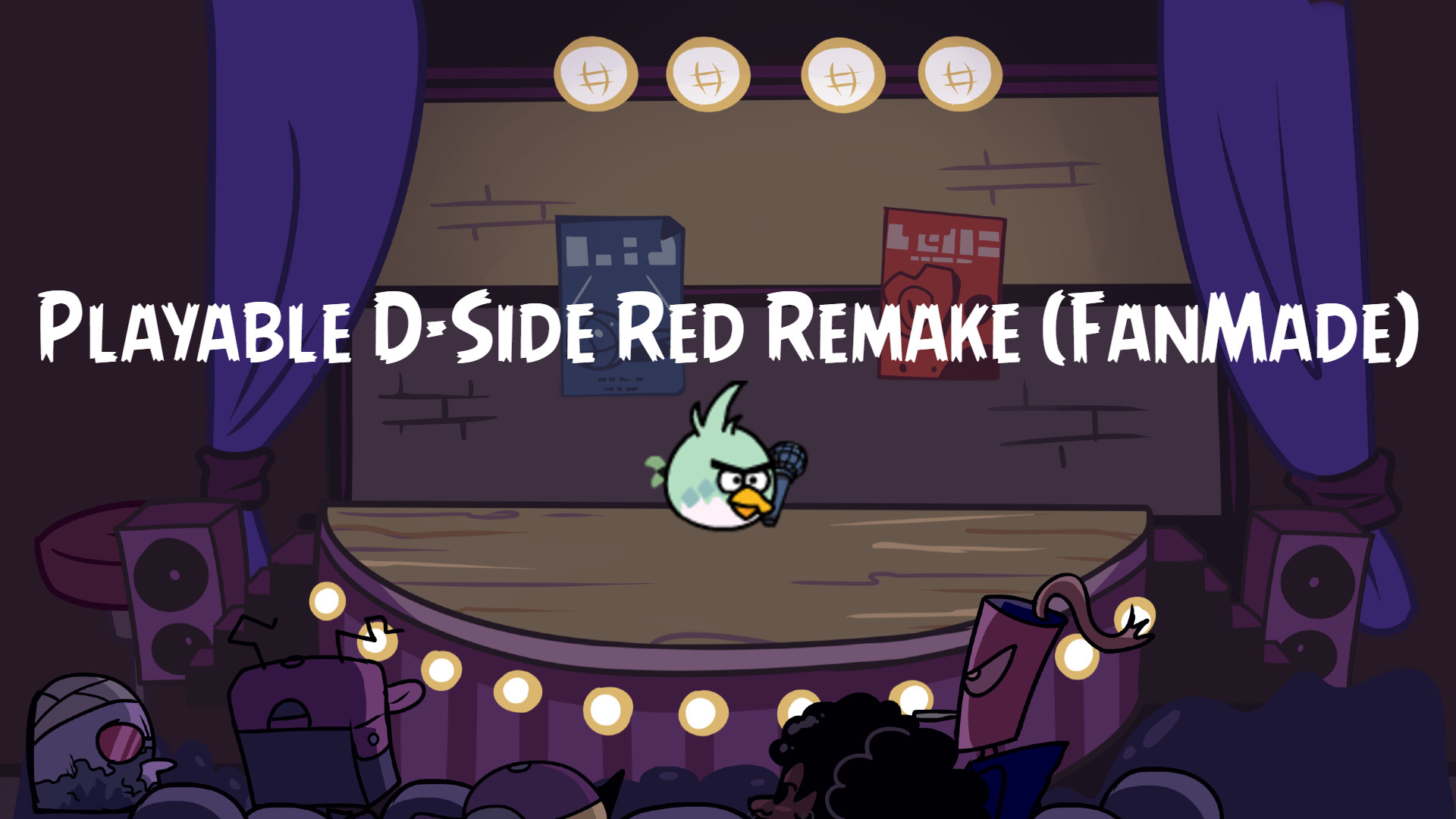 Playable D-Side Red Remake (FanMade) + FLA Mod for Friday Night Funkin ...