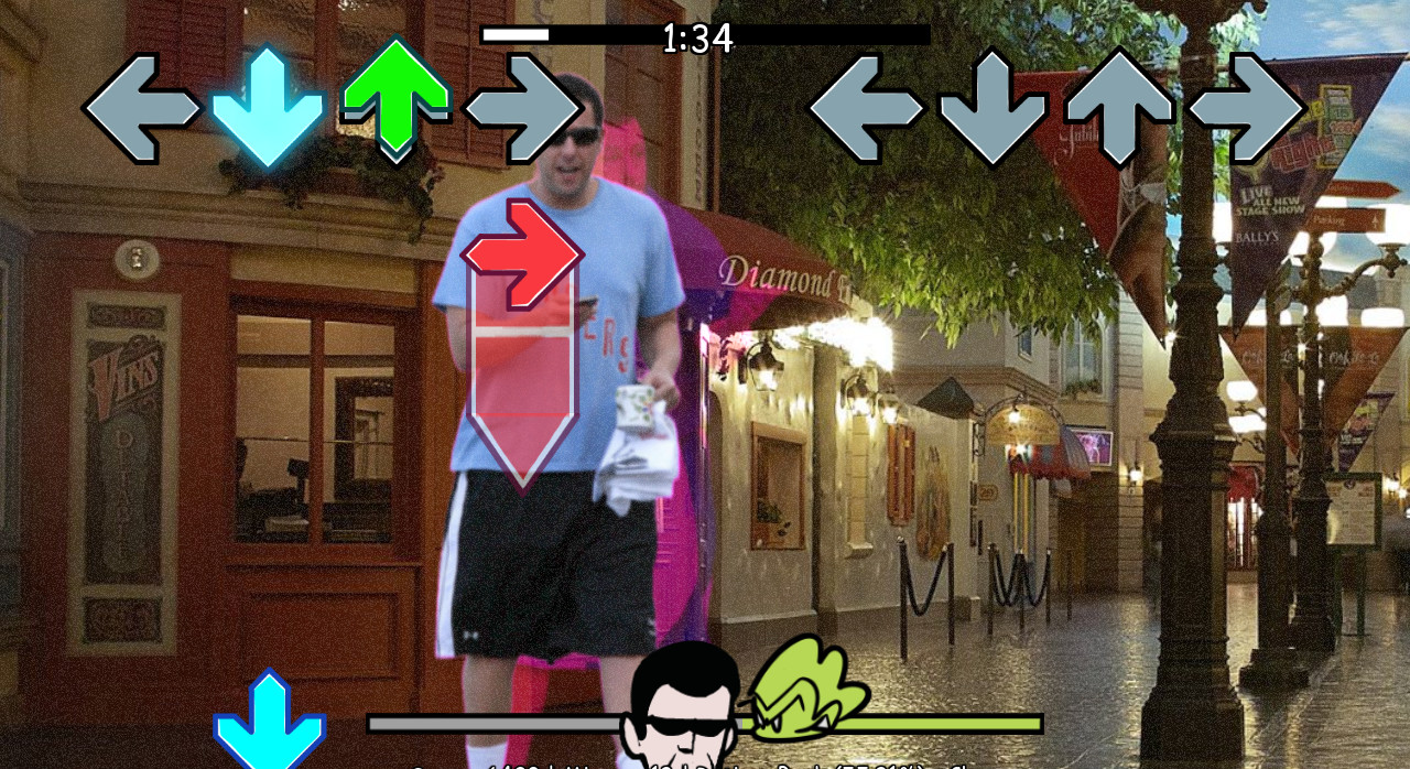 VS. Adam Sandler (CHRISTMAS UPDATE) Mod for Friday Night Funkin' | FNF Mods