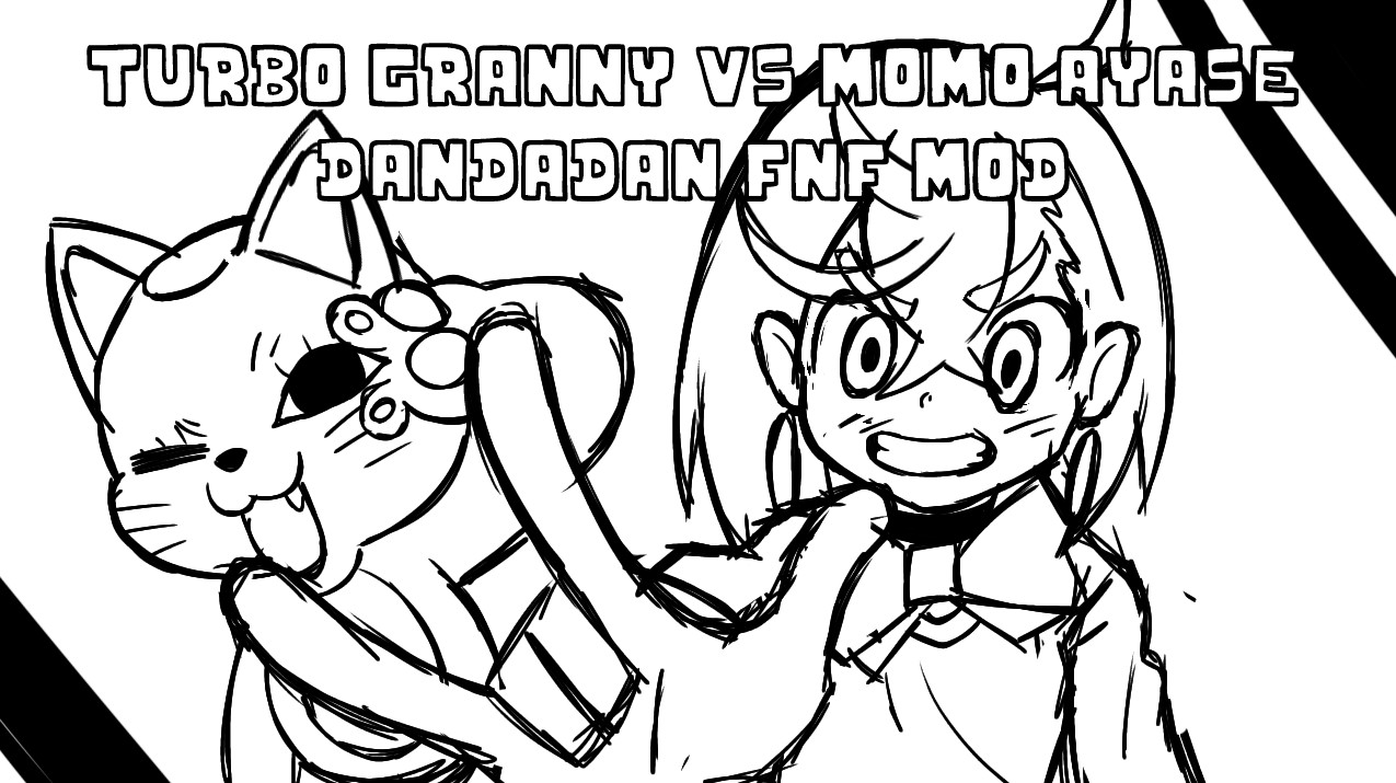 Turbo granny vs Momo Ayase - Dandadan FNF Mod Mod for Friday Night ...