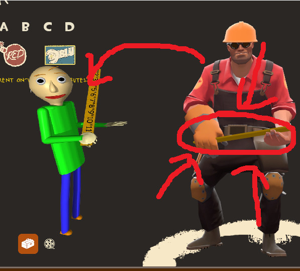 Baldi Ruler (casual) Mod for Team Fortress 2 | TF2 Mods