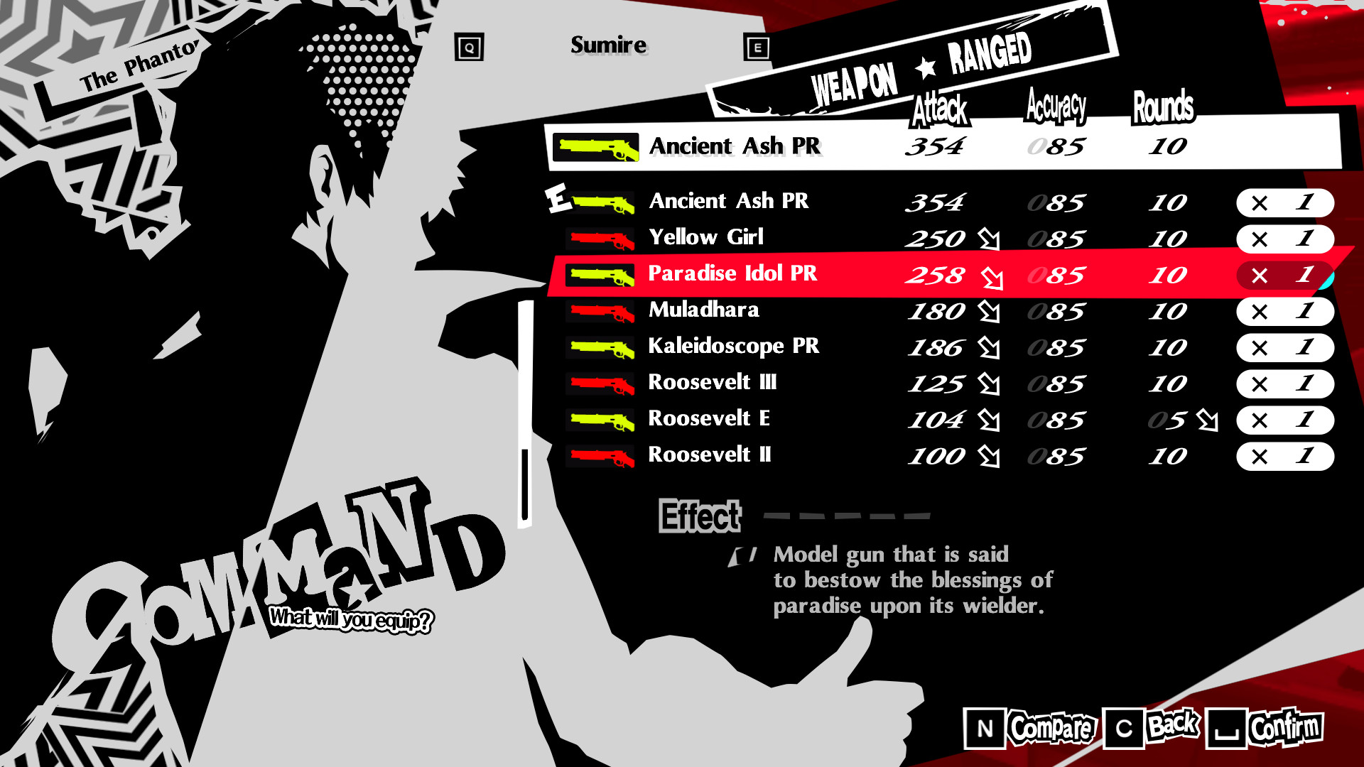 Kasumi as Protag - Weapons & Equipment Patch Mod for Persona 5 Royal ...