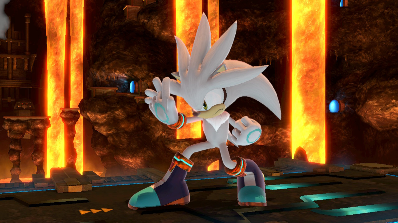 Fire Silver The Hedgehog