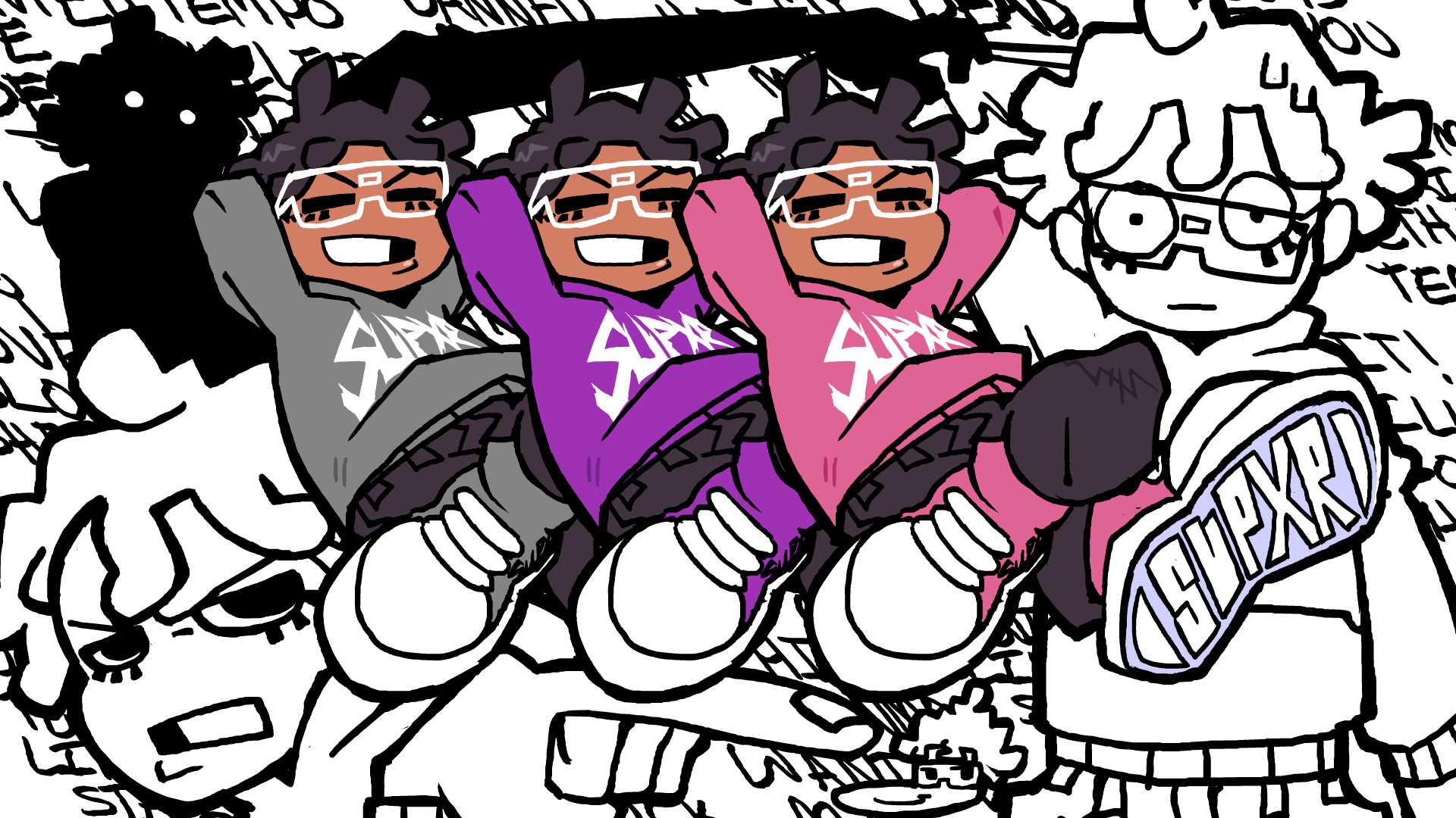 SUPXR Official Mod Mod for Friday Night Funkin' | FNF Mods