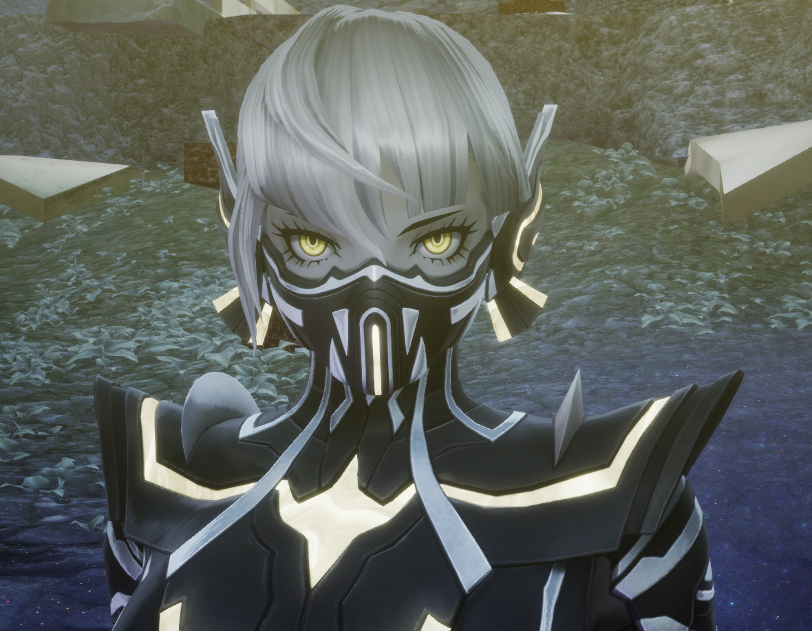 Tsukuyomi Form Qadistu-Themed Recolor Mod for Shin Megami Tensei V ...