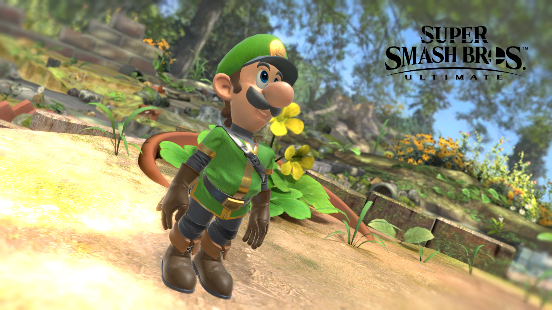 Adventurer Luigi Mod for Super Smash Bros. Ultimate | SSBU Mods