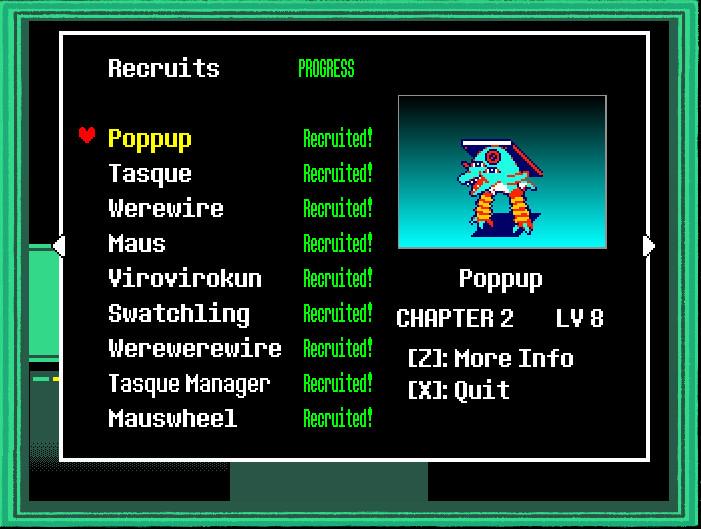 Recruit Recreation Library Mod for Kristal | Kristal Mods