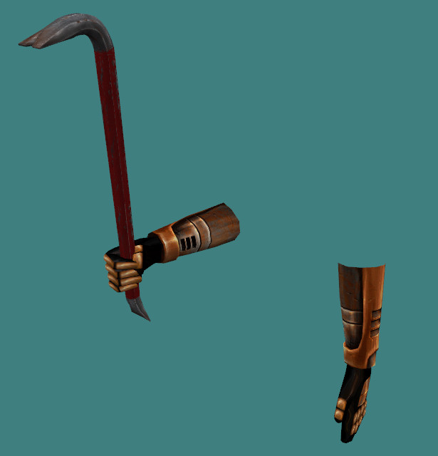 HD Crowbar On Ambient.Impact Hands Mod for Half-Life | HL Mods
