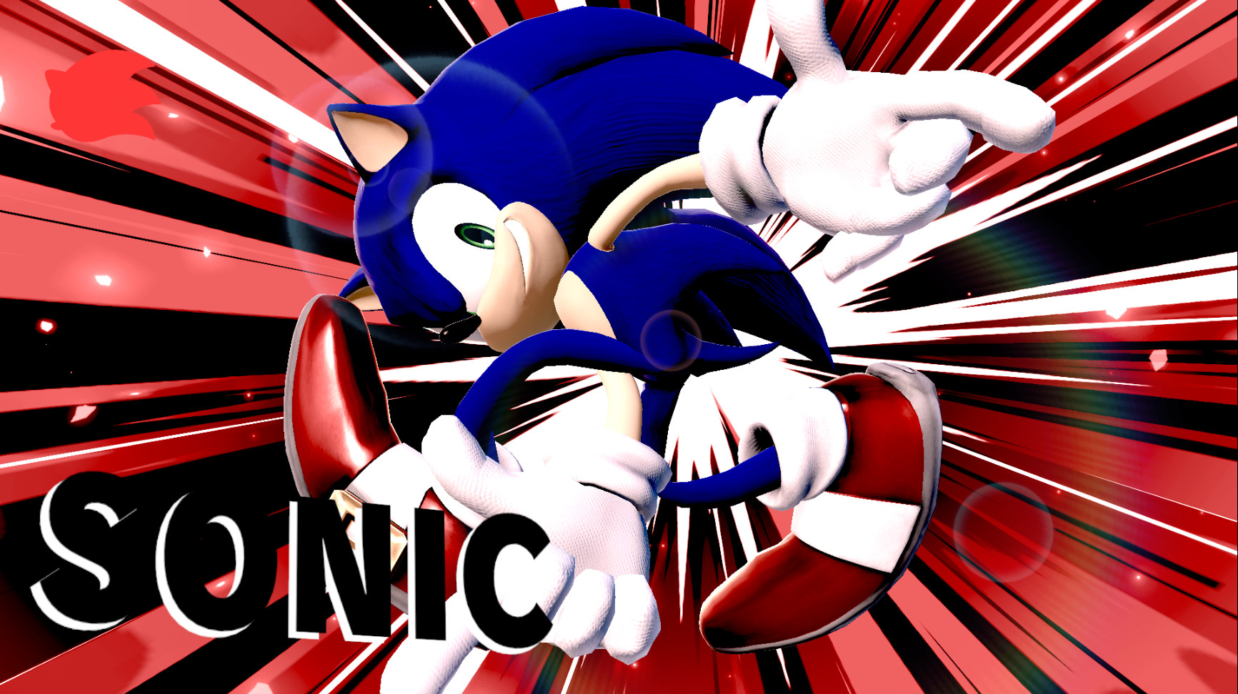 Sonic Adventure pose as a victory screen Mod for Super Smash Bros. Ultimate | SSBU Mods