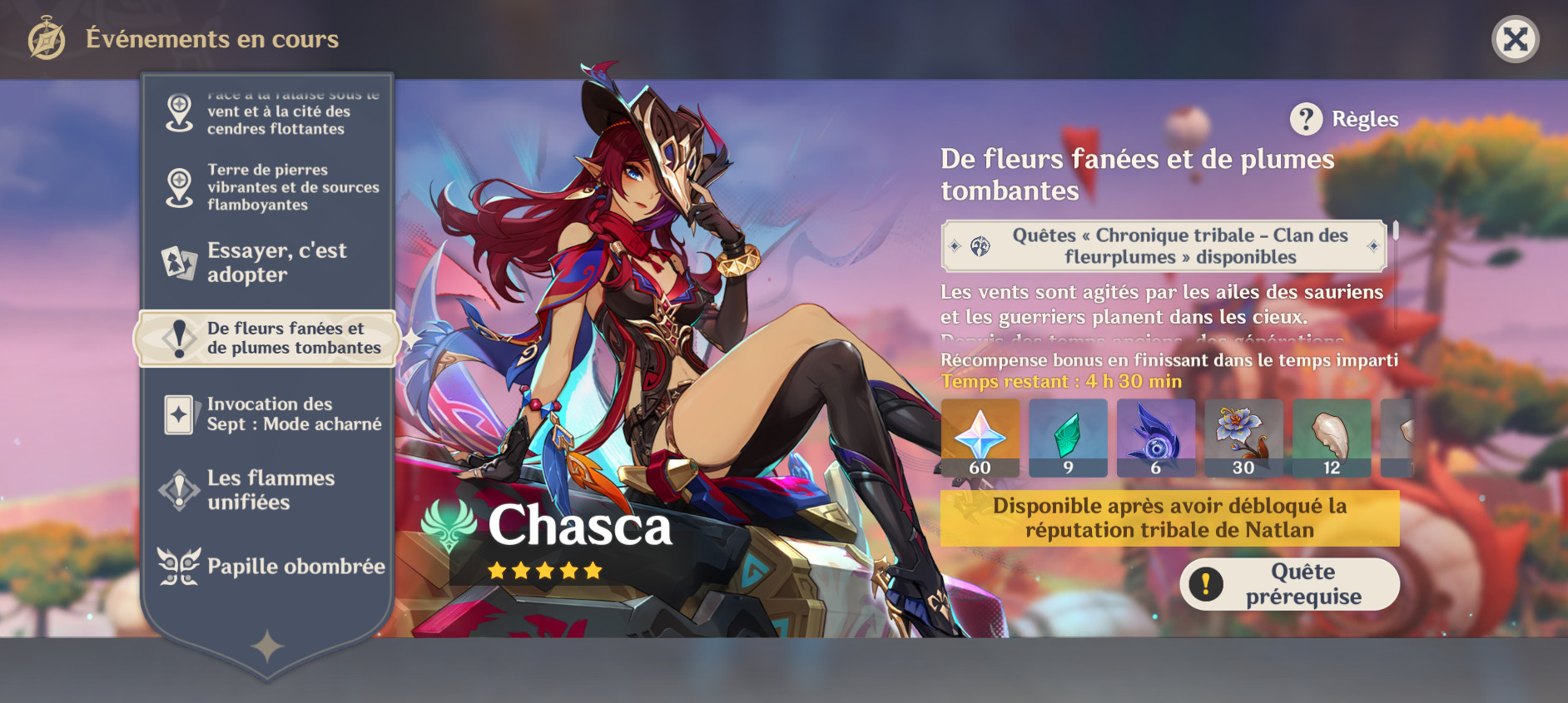 Chasca Icons for Darker Natlan Cast by kokomils Mod for Genshin Impact ...