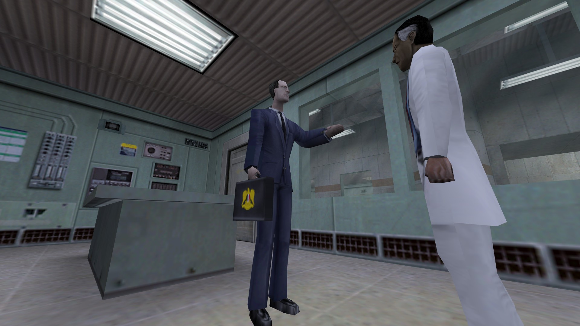 Bashar Asad G-Man Mod for Half-Life | HL Mods