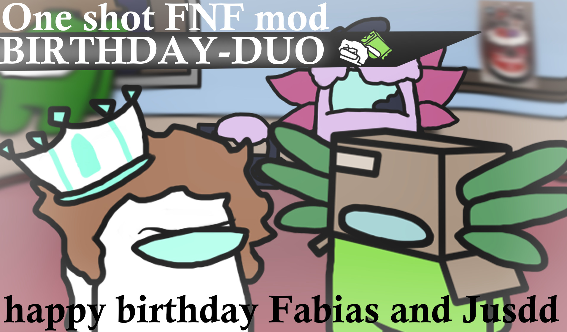 Birthday-Duo One shot mod Mod for Friday Night Funkin' | FNF Mods