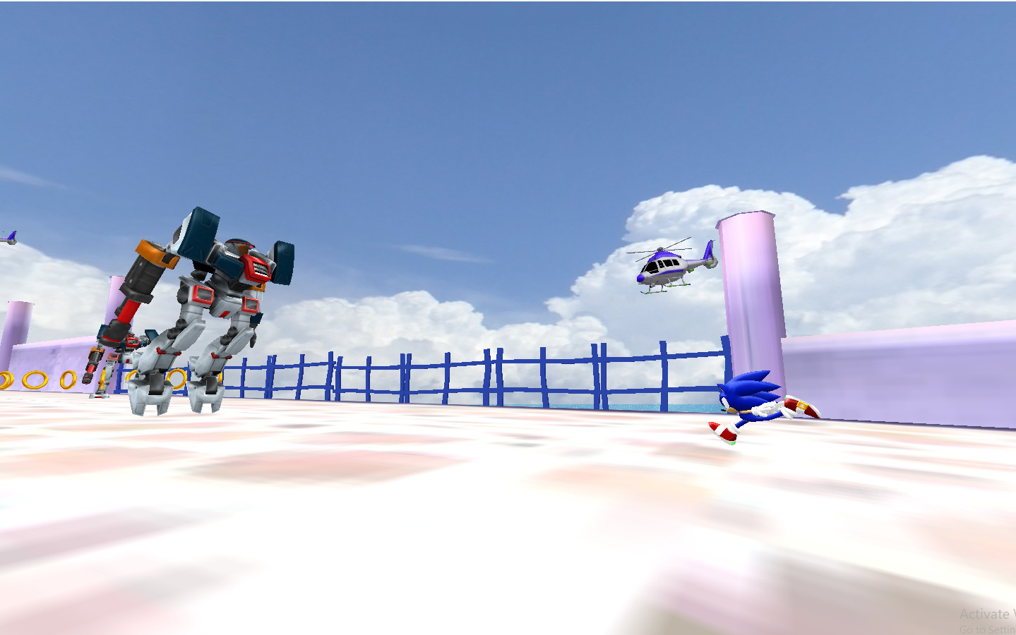 Apotos Cliffs Mod for Sonic World DX | SWDX Mods