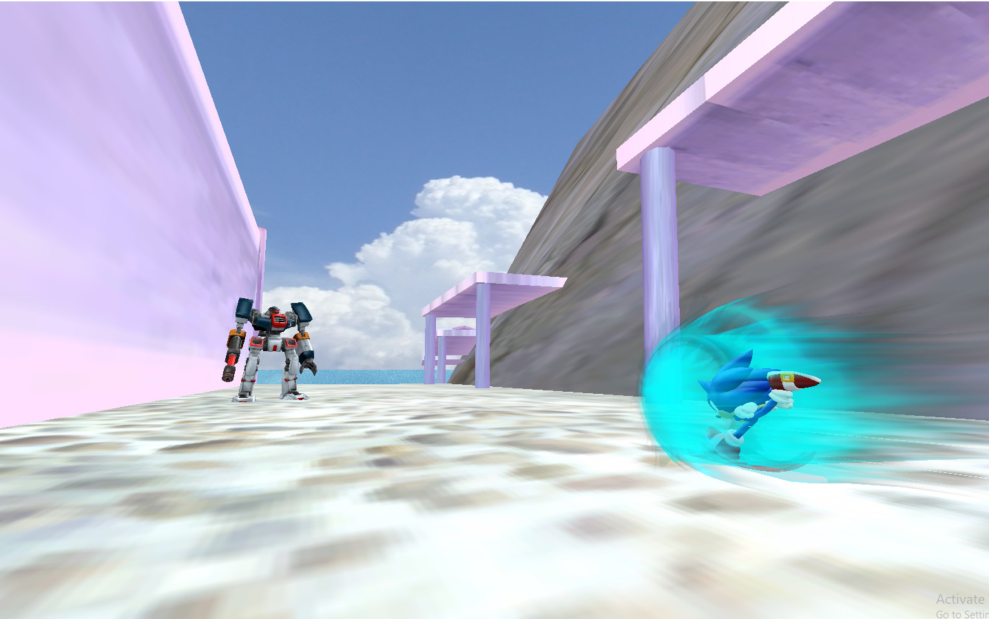 Apotos Cliffs Mod for Sonic World DX | SWDX Mods