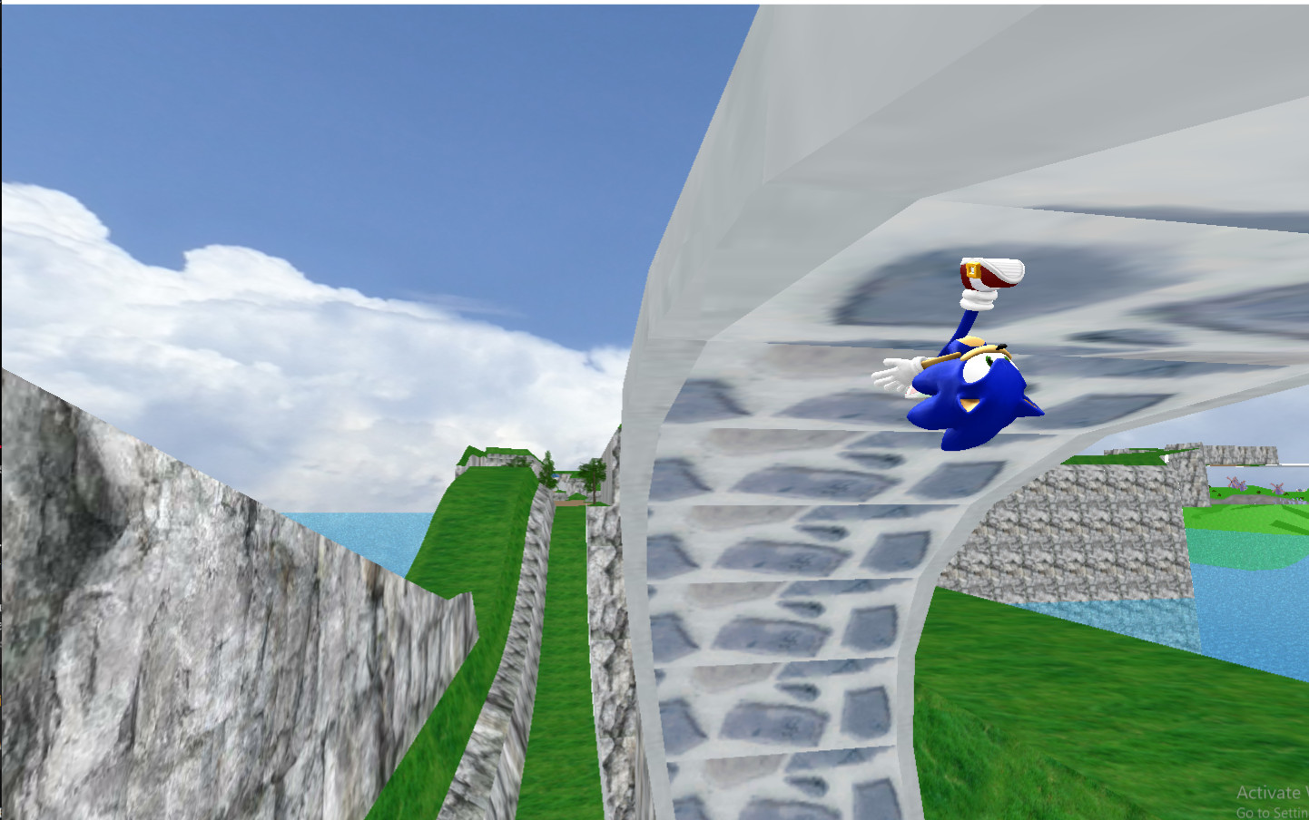 Apotos Cliffs Mod for Sonic World DX | SWDX Mods